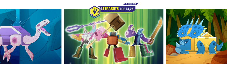 Letranimal Jurassik Combo - letras animales | Letrabots